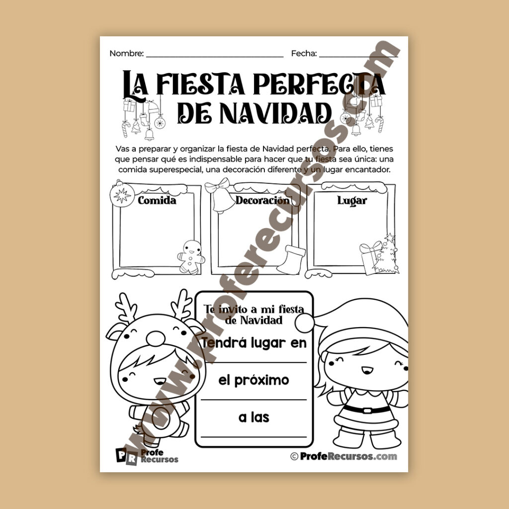 Pack de Actividades de Navidad | ¡Fichas listas para Imprimir!