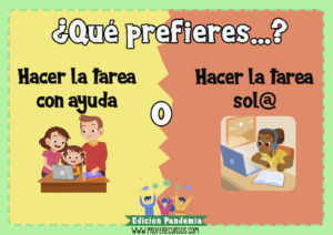 Juego de conversación "¿Qué prefieres?" (Edición Pandemia)