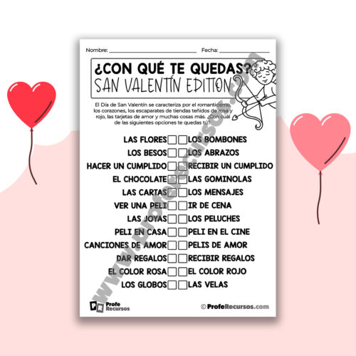 Pack de Actividades de San Valentín | Recursos Educativos