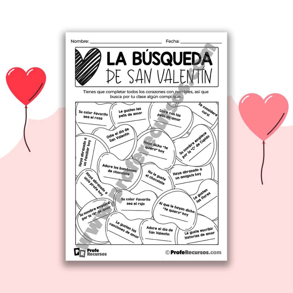 Pack de Actividades de San Valentín | Recursos Educativos