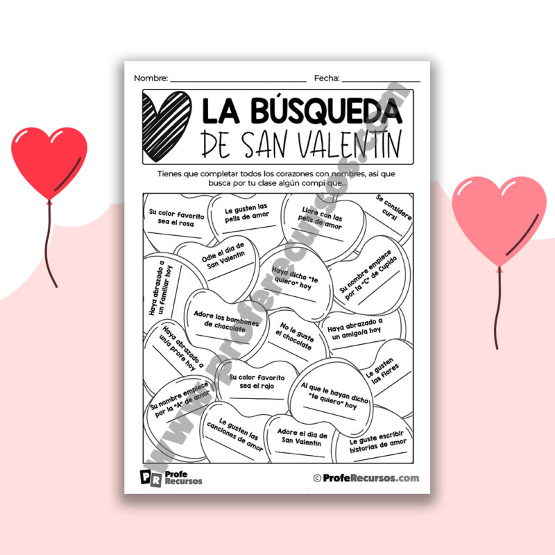 Pack de Actividades de San Valentín | Recursos Educativos