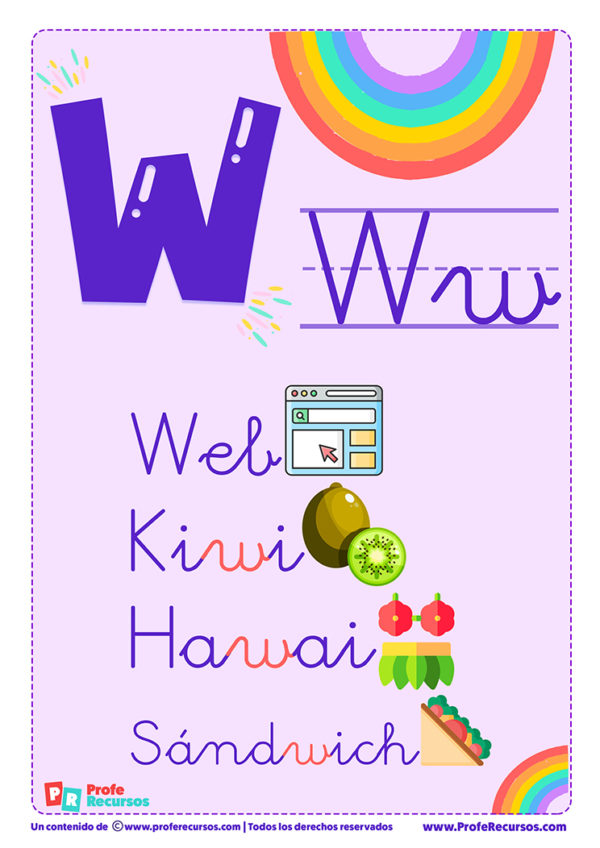 Letras del abecedario para Imprimir | Abecedario para Niños