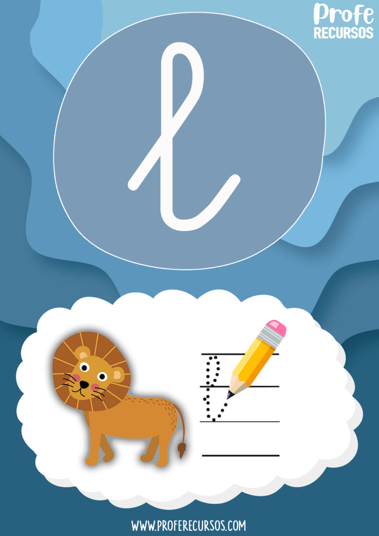 Tarjetas de vocabulario tipo flashcards del abecedario