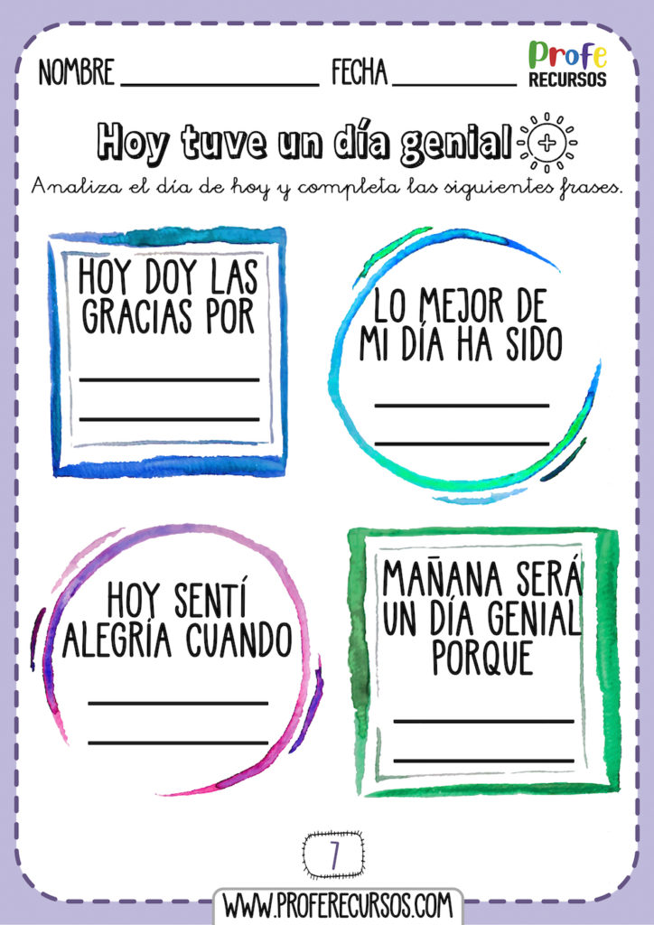 Fichas para trabajar la mentalidad de crecimiento con niños