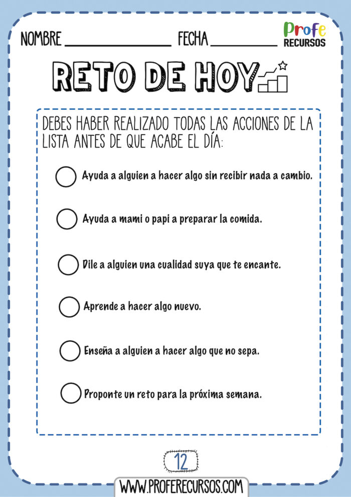 Recurso educativo para trabajar mindset con niños