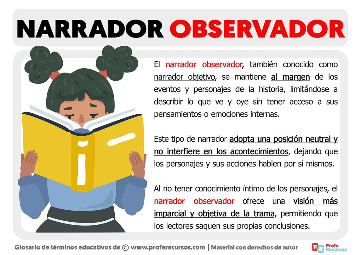 Qué es el Narrador Observador