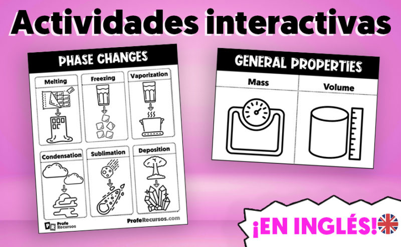 La Materia en INGLÉS | Natural Science