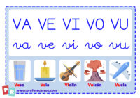 Palabras con Va Ve Vi Vo Vu