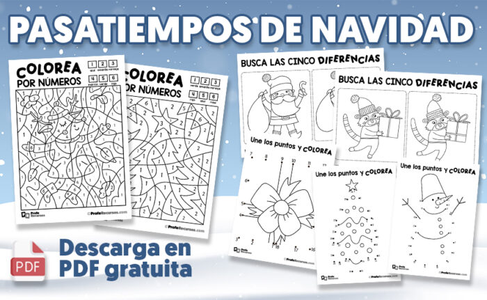 Pasatiempos y Actividades de Navidad