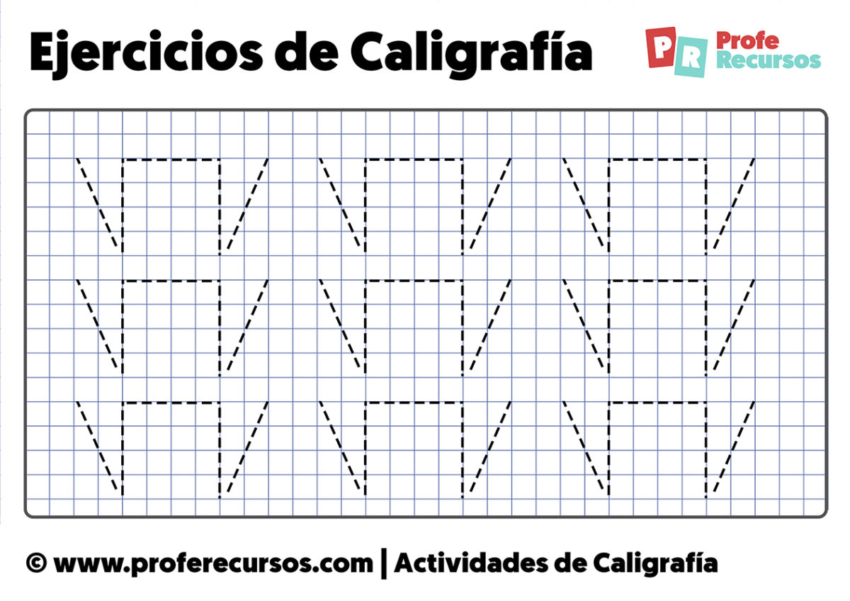 EJERCICIOS de CALIGRAFÍA para Niños de Primaria | PACK