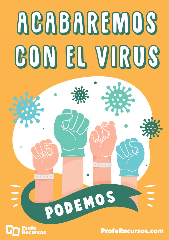 Pósters para decorar tu aula en época de Coronavirus