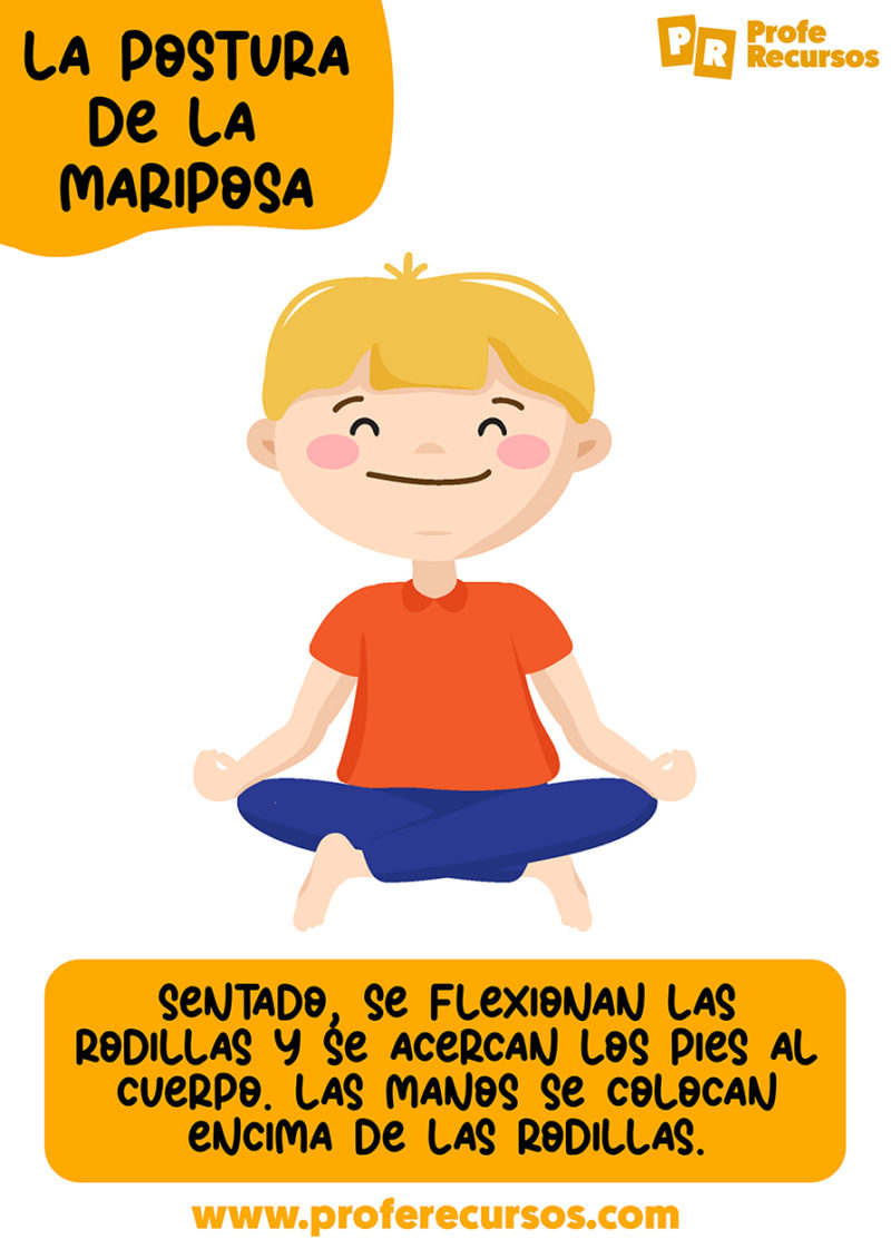 Posturas de yoga para niños