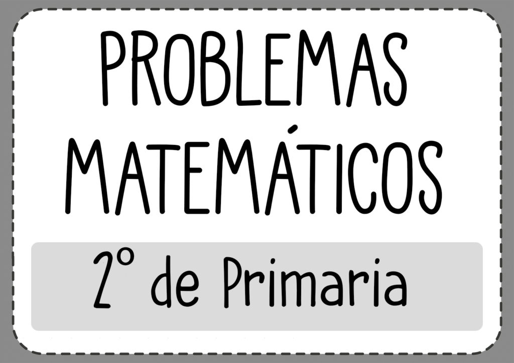Problemas de mates 2 primaria