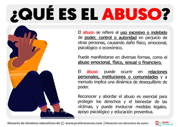 Qué es el Abuso | Definición de Abuso