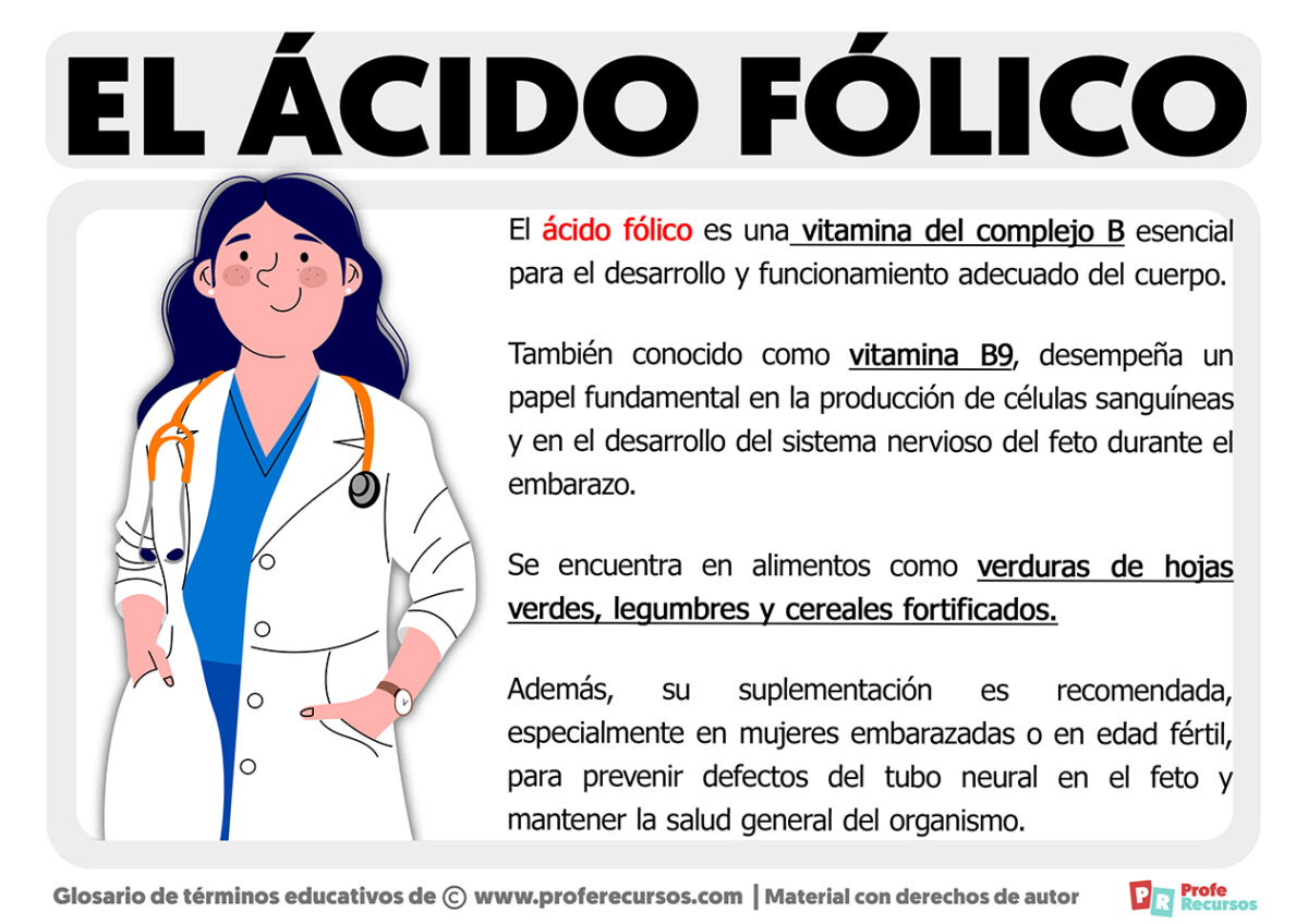 ¿Qué es el Ácido Fólico?