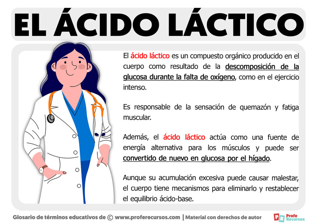 Qué es el Ácido Láctico
