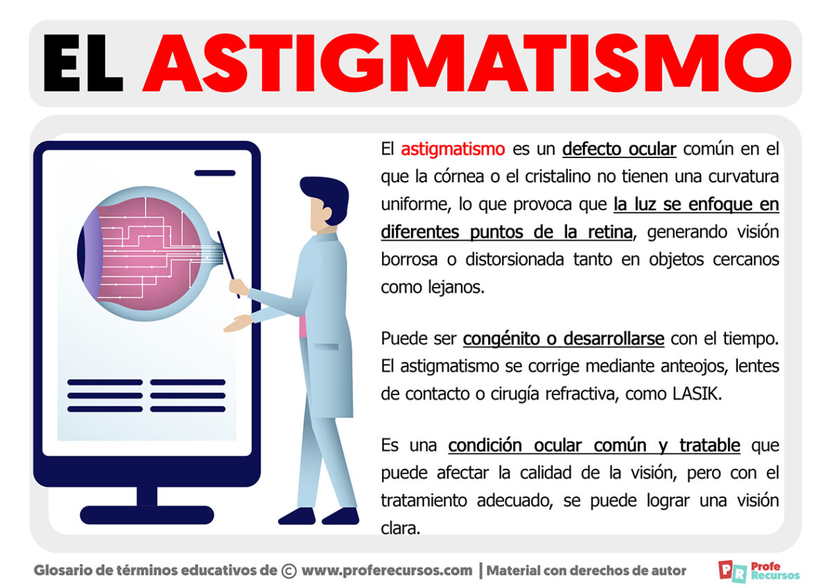 Qué es el Astigmatismo