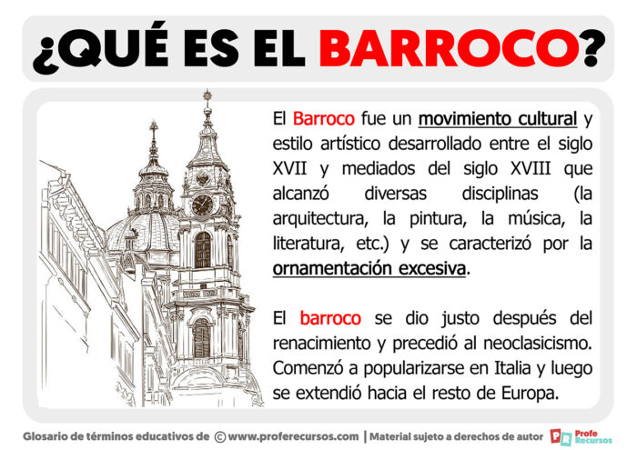 Qué es el Barroco | Definición de Barroco