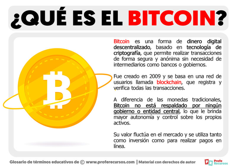 Qué el Bitcoin | Definición de Bitcoin