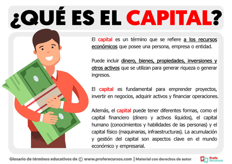 Qu Es El Capital Definici n De Capital Qu Es El Capital Definici n De Capital