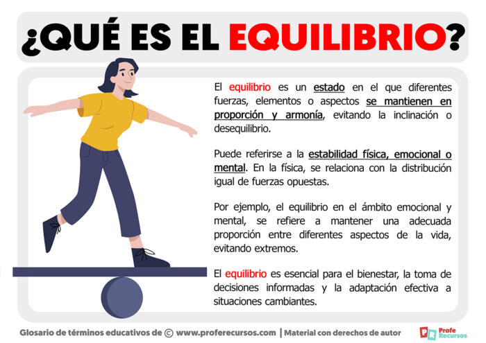 Qué es el Equilibrio | Definición de Equilibrio