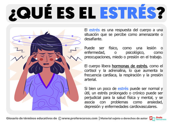 Qué Es El Estrés Definición De Estrés