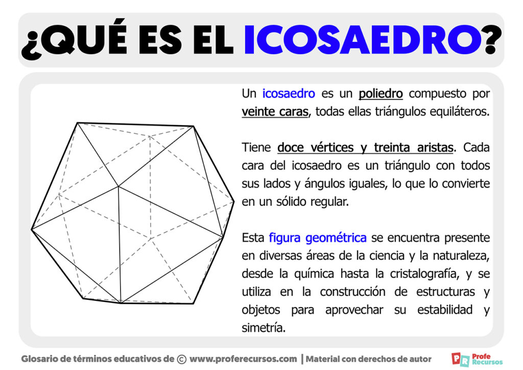 Icosaedro 3d