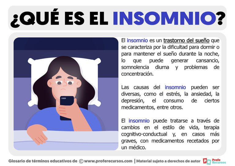Qué es el Insomnio | Definición de Insomnio