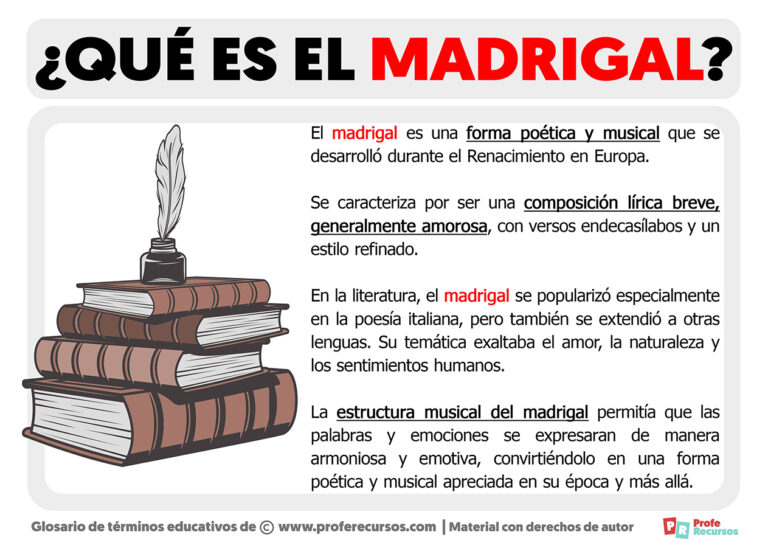 Qué es el Madrigal | Definición de Madrigal