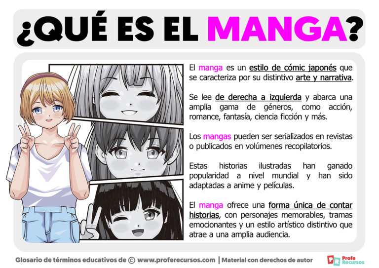 Qué es el Manga | Definición de Manga