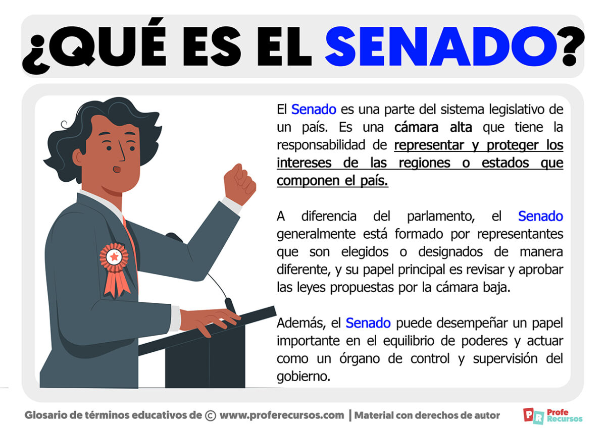 Qué Es El Senado Definición De Senado