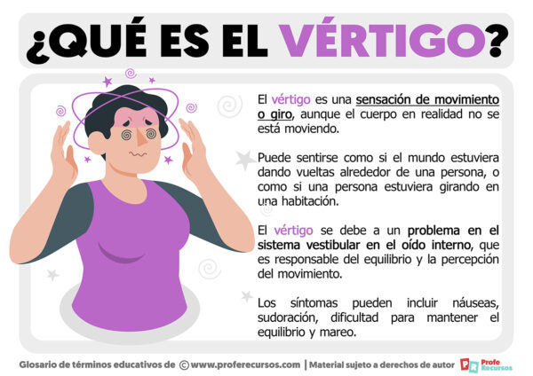 Qué es el Vértigo | Definición de Vértigo