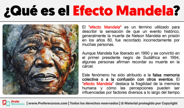 Qué es el Efecto Mandela