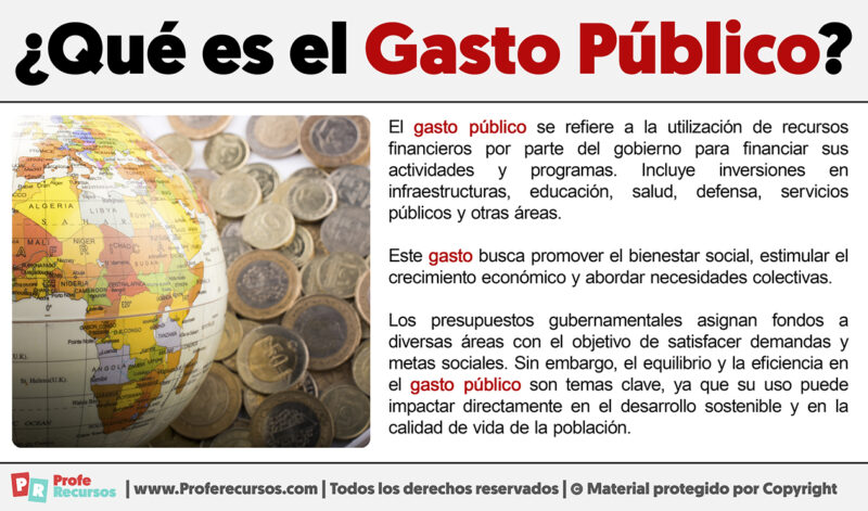 Qué es el Gasto Público