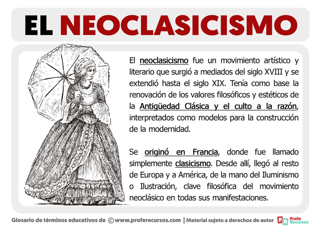¿Qué es El Neoclasicismo?