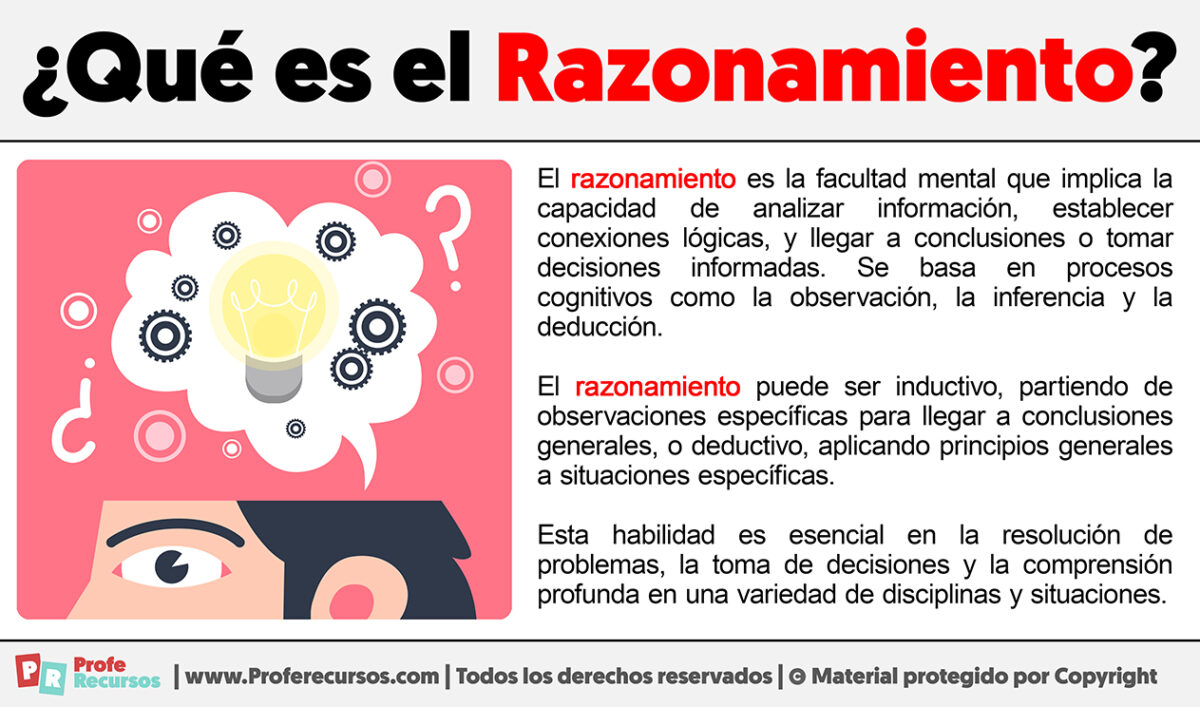 Qué es el Razonamiento | Definición de Razonamiento