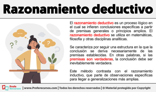 Qué es el Razonamiento Deductivo | Ejemplo real