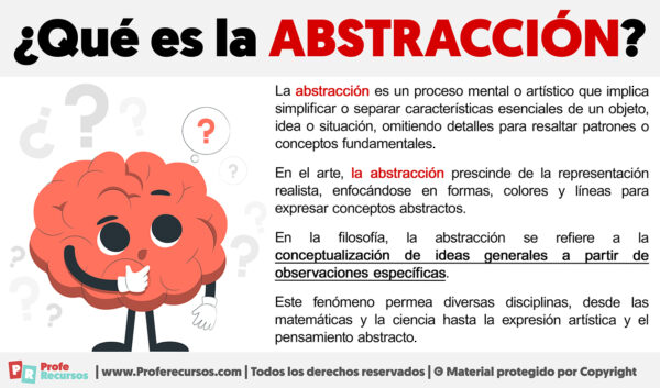 Qué es la abstracción | Definición de abstracción