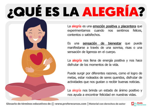 ¿Qué es la Alegría?