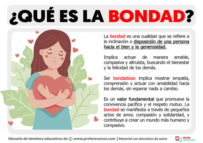 Qué es la Bondad | Definición de Bondad