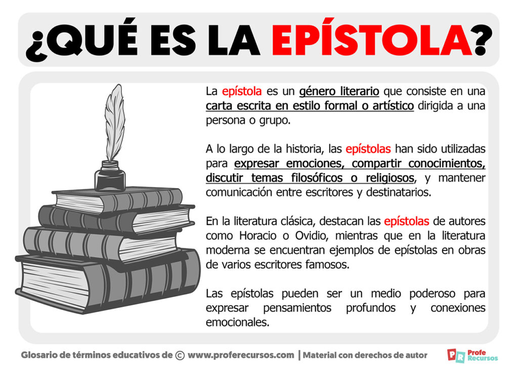 Diferença Entre Epístola é Carta - FDPLEARN