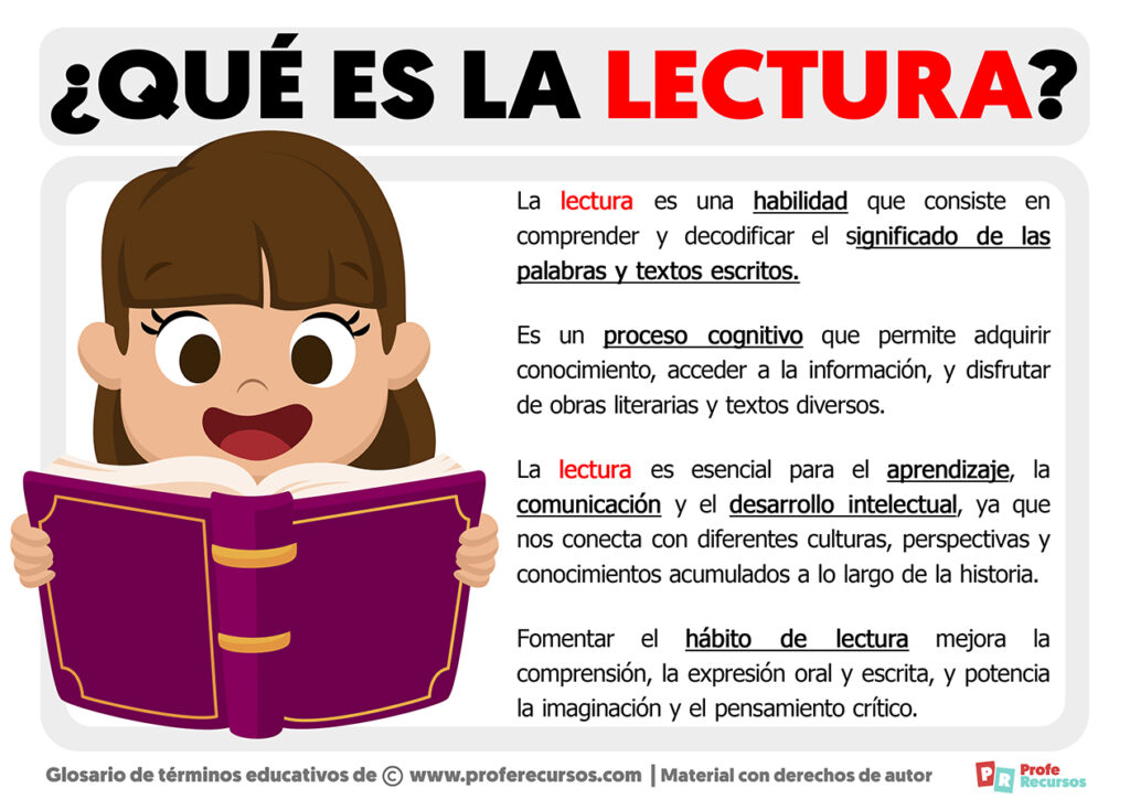 Qué es la Lectura | Definición de Lectura