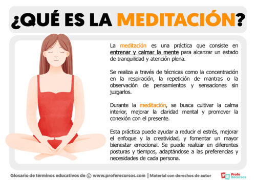Qué es la Meditación | Definición de Meditación Qué es la Meditación | Definición de Meditación