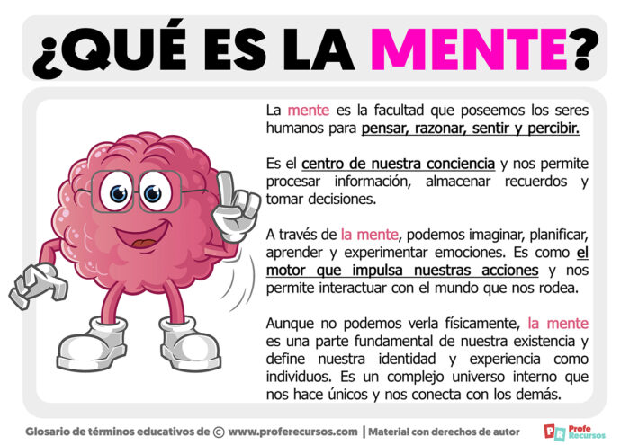 Qué es la Mente | Definición de Mente Qué es la Mente | Definición de Mente