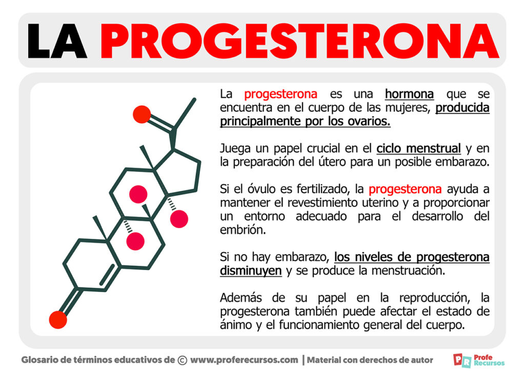 ¿Qué es la Progesterona?