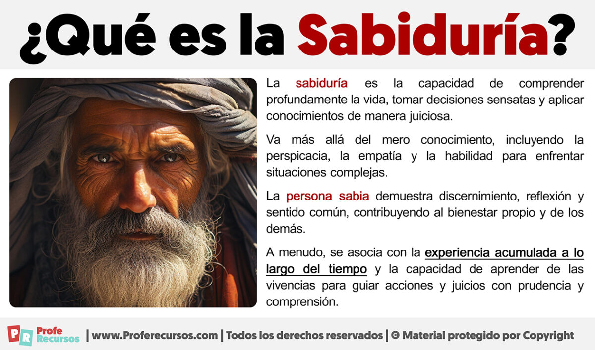Qué Es La Sabiduría Definición De Sabiduría