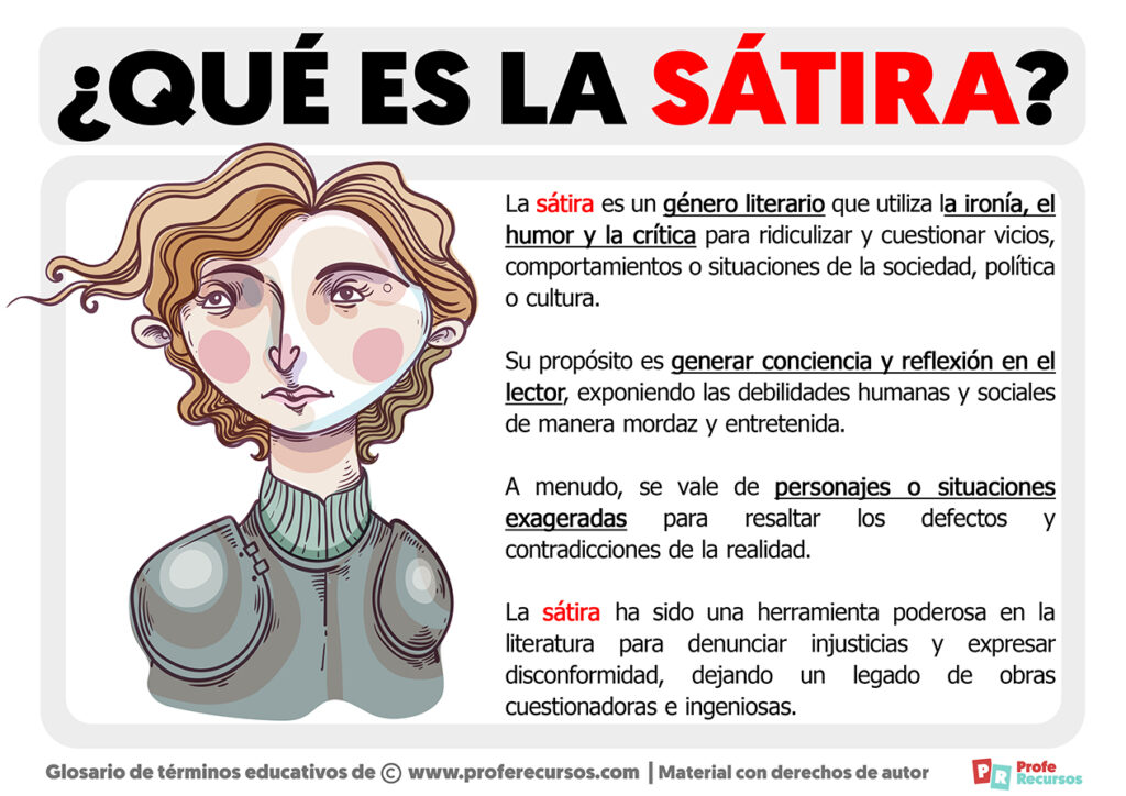 Qué Es La Sátira Definición De Sátira