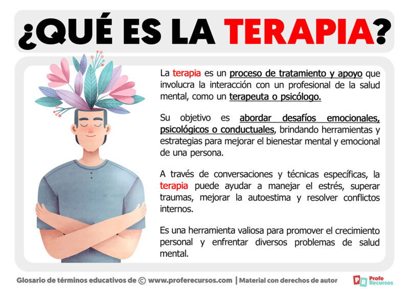 ¿Qué es la terapia psicológica?