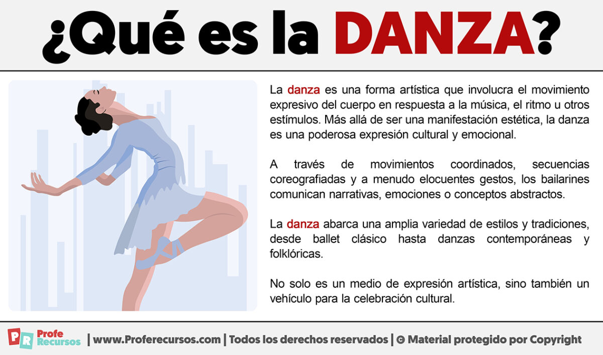 Qué es la Danza | Definición de Danza