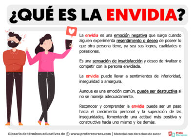 Qué es la Envidia | Definición de Envidia